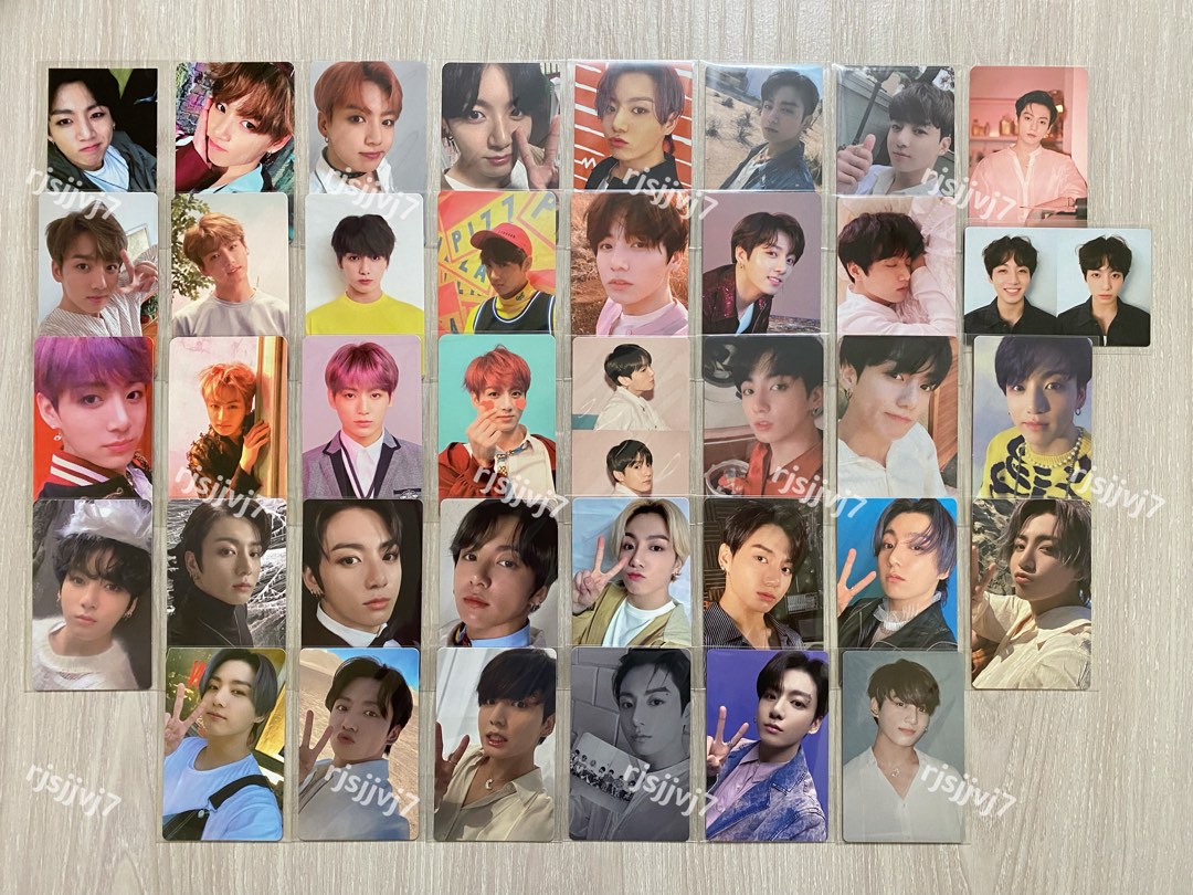 [WTS] BTS JUNGKOOK JK OFFICIAL ALBUM PHOTOCARDS, Hobbies & Toys ...