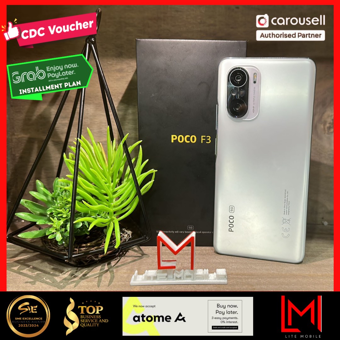 Xiaomi Poco F3 5G White 256 GB, Mobile Phones & Gadgets, Mobile Phones ...