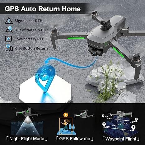 XiL 193 max 2 With Two-axis Gimbal Brushless Motor 1000 Meters GPS ...