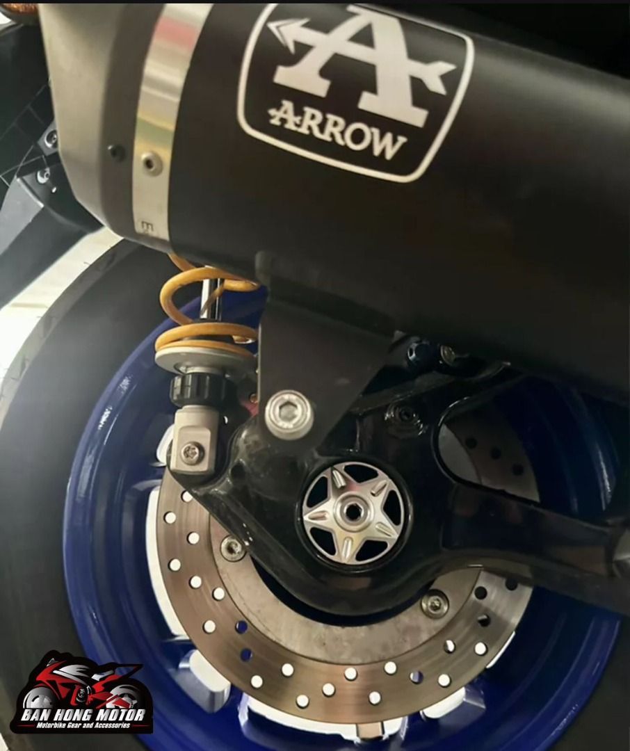 Xmax Rear Wheel Nut Cover/ Xmax 2023 V1 V2 Swing Arm Cover Made In ...