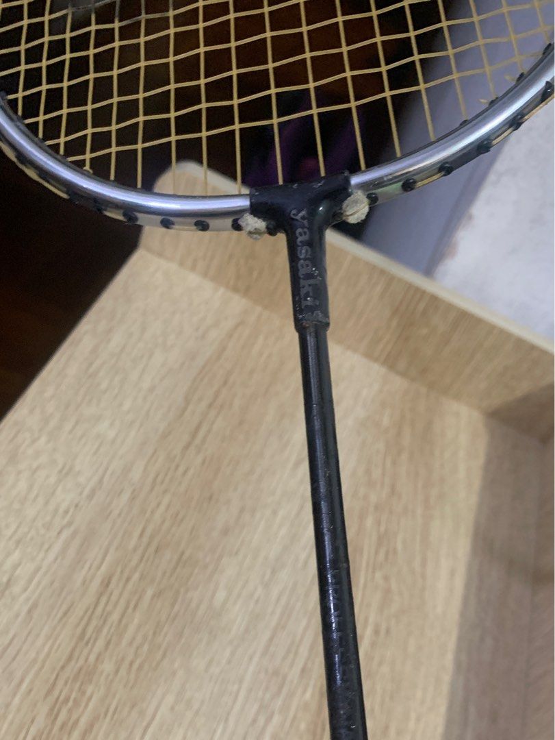 Yasaki 舊版 羽毛球拍 B-5000 Badminton racket, 運動產品, 運動與體育, 運動與體育 - 球拍和球類運動 ...