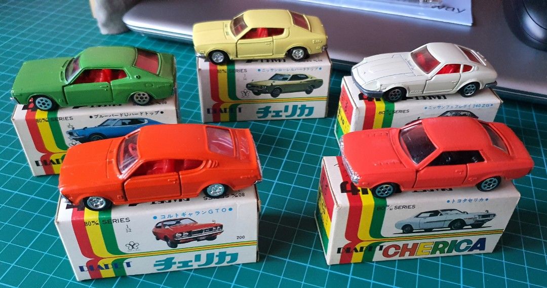Yonezawa Diapet Cherica - Made in Japan 1970s (5 car sets), Hobbies ...