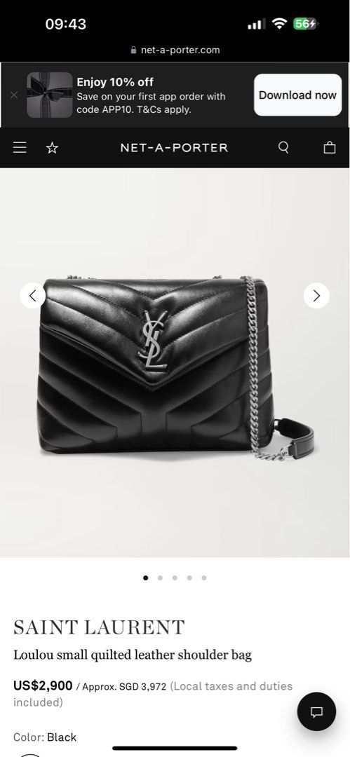 YSL Lou Lou (Small), Luxury, Bags & Wallets on Carousell