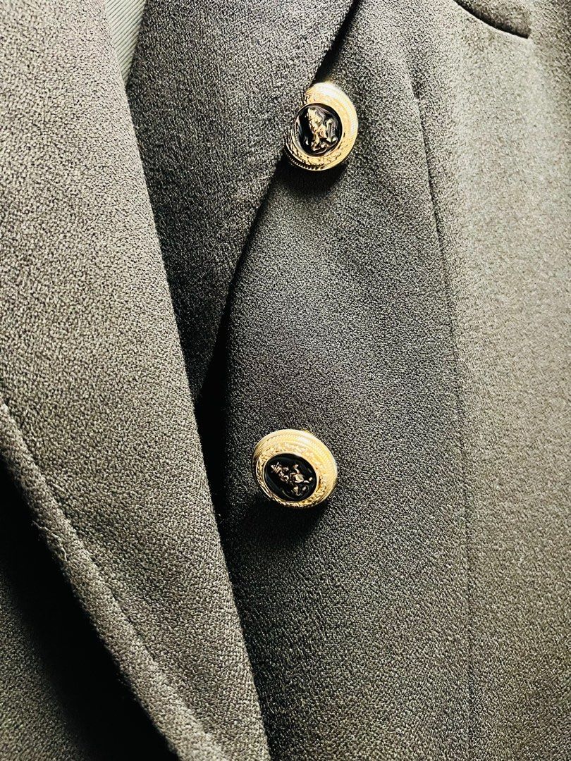 Zara Balmain-style Blazer, Women's Fashion, Coats, Jackets and ...