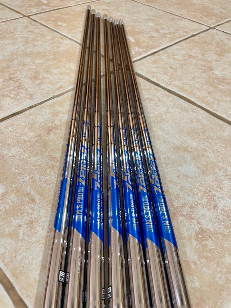 Zelos 7 steel shafts Still flex 7 sticks, Sports Equipment, Sports ...