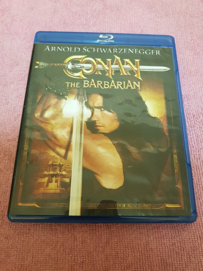 1982 Conan The Barbarian First Edition USA Blu Ray, Hobbies & Toys ...