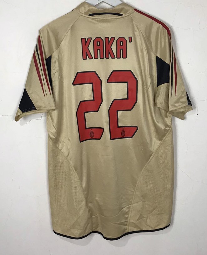 #22 Kaka 2004-05 Ac Milan Third soccer/football jersey/kit rare/retro ...