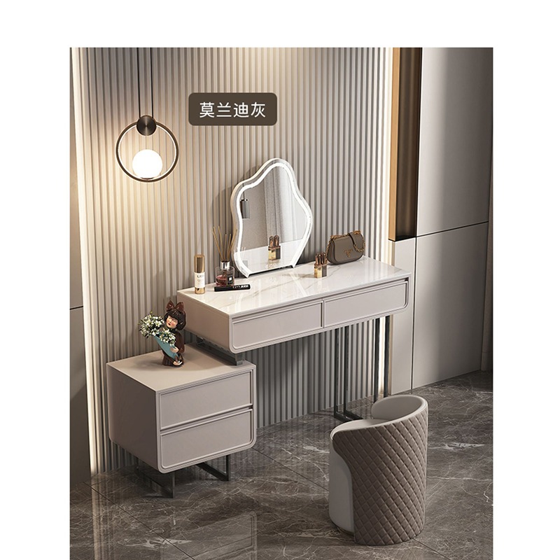 80cm Dressing Table With Side Cabinet *Free Assembly * Toilet Table ...