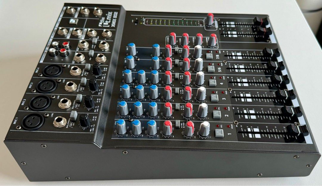 8-Channel Audio Mixer thomann the t.mix xmix 802 USB, Hobbies & Toys ...