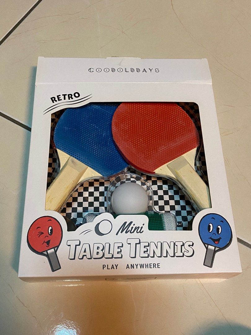 『桌遊』迷你乒乓球組 MINI PING PONG BALL, 書籍、休閒與玩具, 玩具、公仔、桌遊在旋轉拍賣