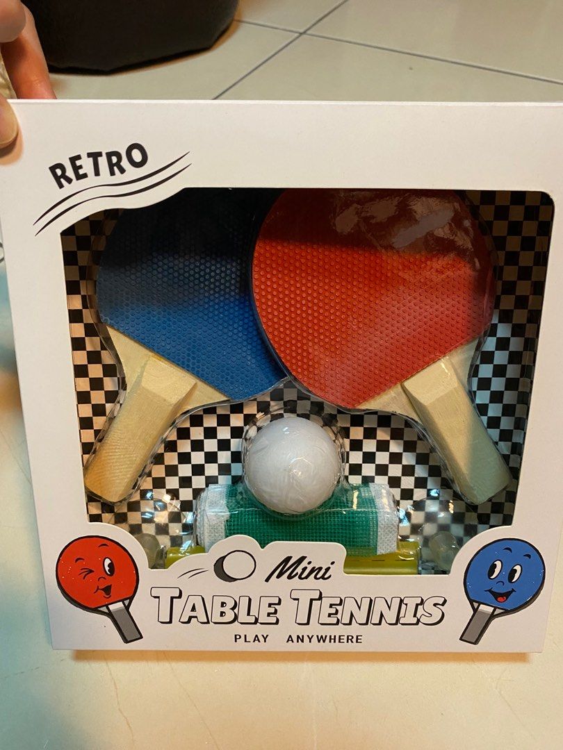 『桌遊』迷你乒乓球組 MINI PING PONG BALL, 書籍、休閒與玩具, 玩具、公仔、桌遊在旋轉拍賣