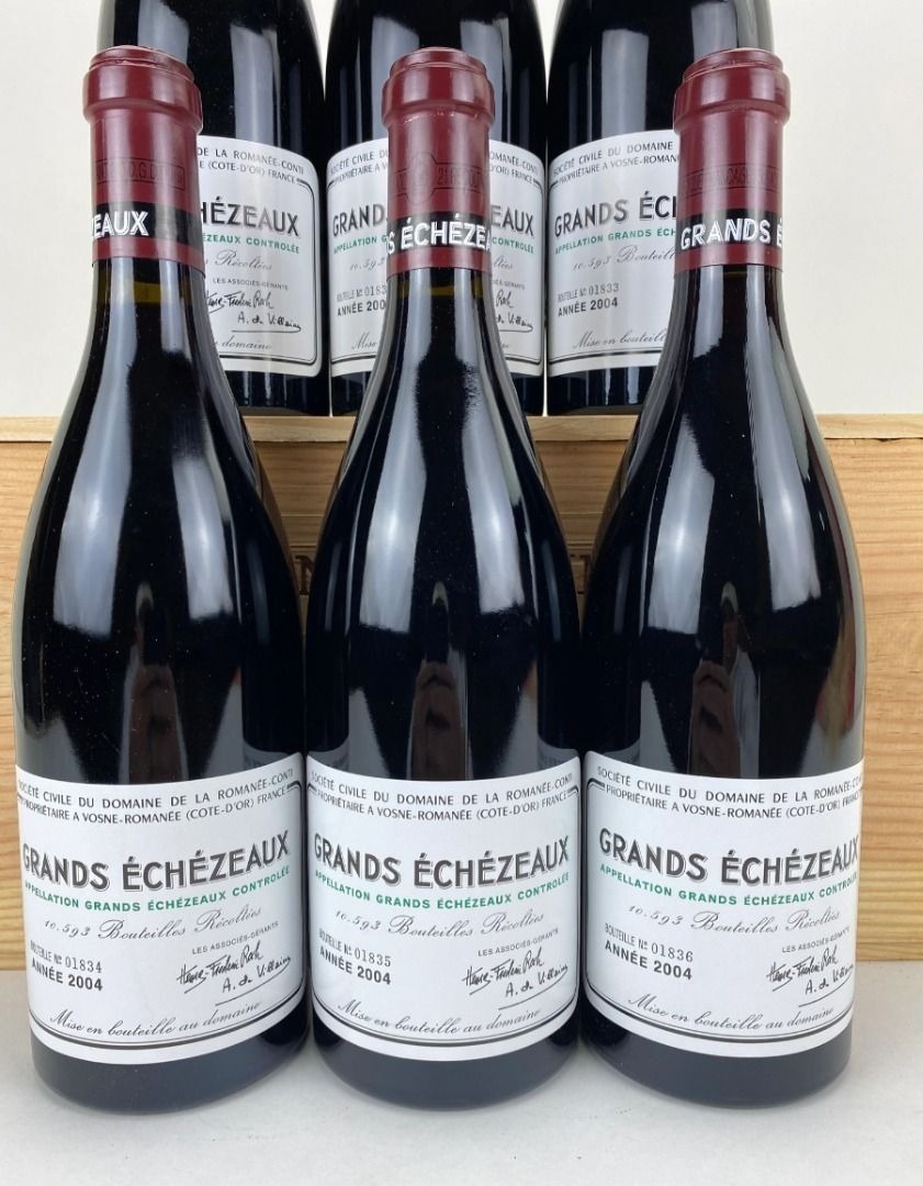 門市徵求 羅曼尼康帝紅酒 大伊瑟索 2004 DRC Domaine De La Romanee Conti Grands Echezeaux ...