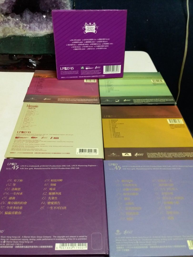 陳百強 甄妮 徐小鳳 LPCD 45 II 靚聲 cd Danny Chan alan sacd, 興趣及遊戲, 音樂、樂器 & 配件, 音樂 ...