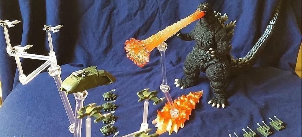 全新 未開封 SHM S.H. MonsterArts GODZILLA 哥斯拉 2014 + 魂限 Effects & Toho Special Super Weapons Set 東寶 ...