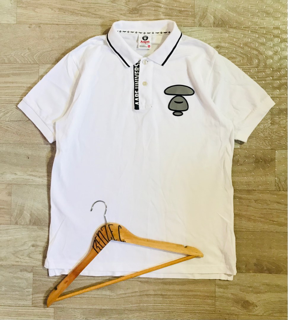 Aape Polo (Authentic), Men's Fashion, Tops & Sets, Tshirts & Polo ...