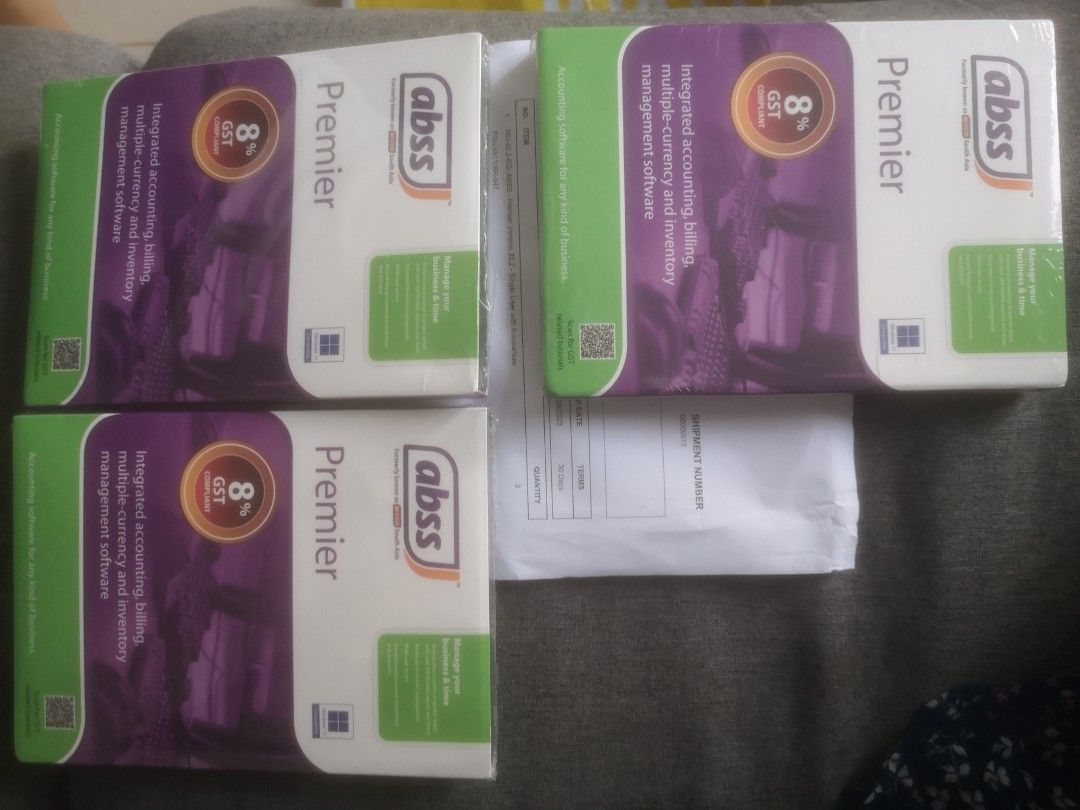 ABSS Premier Accounting Software(Myob) including installation plus 4Hrs ...