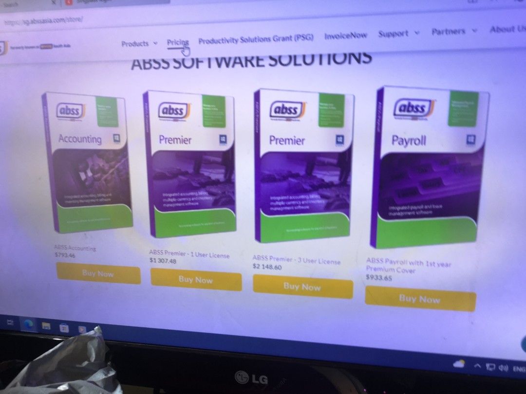 ABSS Premier Accounting Software(Myob) including installation plus 4Hrs training provided ...