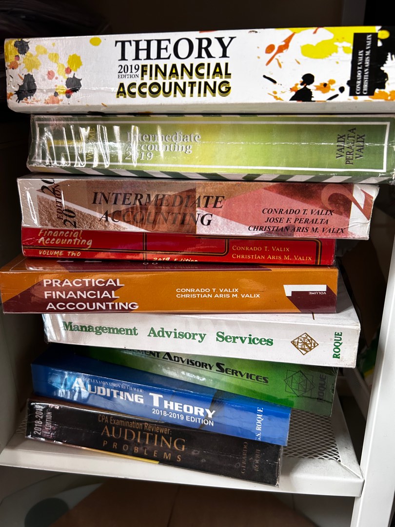 ACCOUNTING BOOKS VALIX ROQUE, Hobbies & Toys, Books & Magazines ...