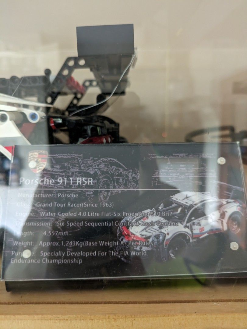 Acrylic display box for Lego car., Hobbies & Toys, Toys & Games on ...
