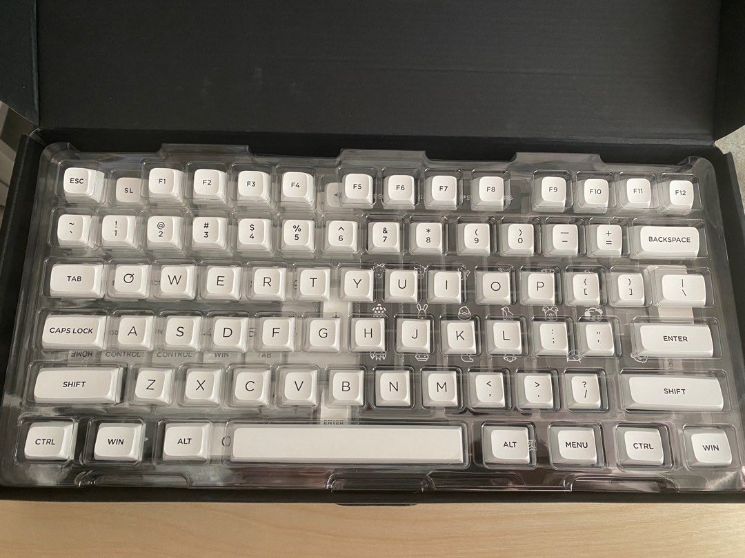 Akko MDA PBT double shot keycap set, Computers & Tech, Parts ...