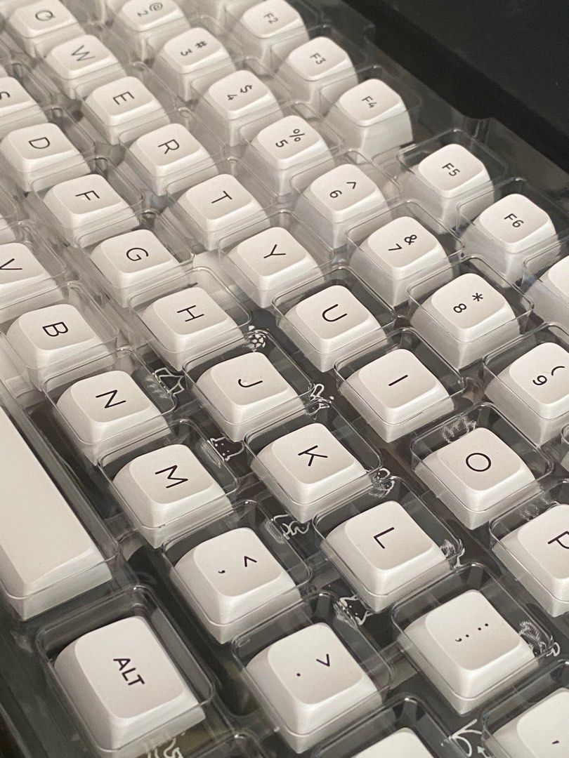 Akko MDA PBT double shot keycap set, Computers & Tech, Parts ...