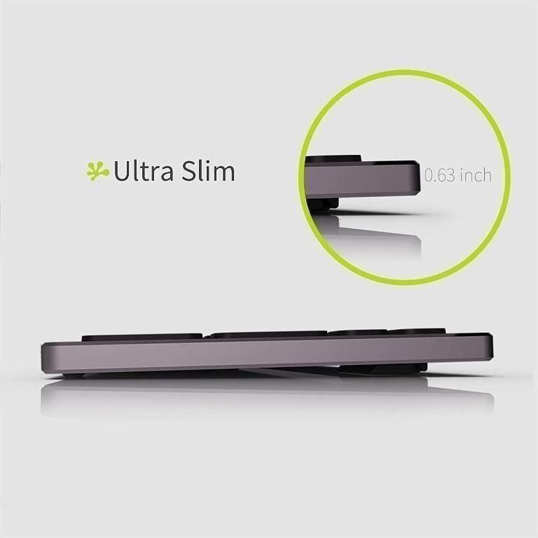 Aluminum Backlit Wired Keyboard For Windowsmac Usb Keyboard Numeric Keypad Computers And Tech