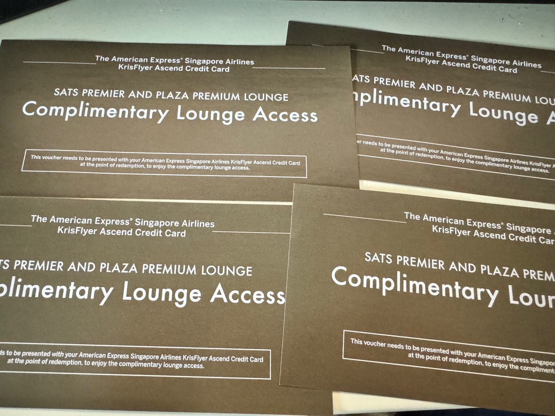 AMEX lounge access voucher, Tickets & Vouchers, Vouchers on Carousell