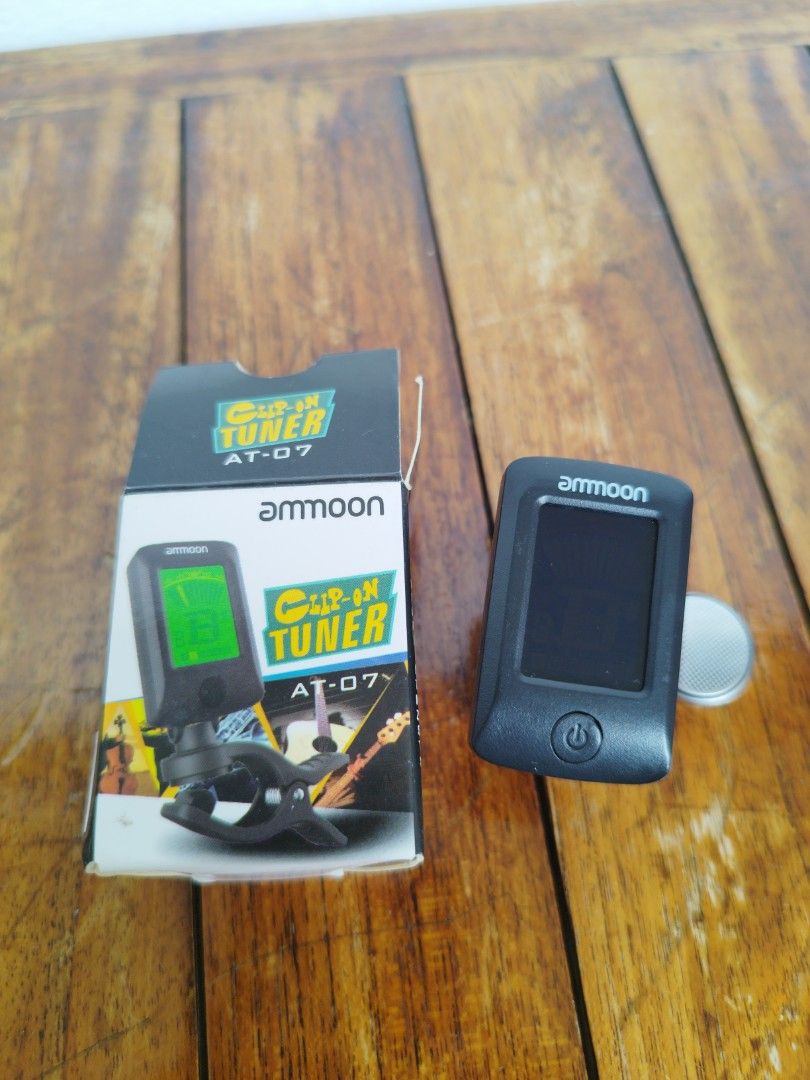 Ammoon AT-07 Clip On Tuner, Hobbies & Toys, Music & Media, Musical ...