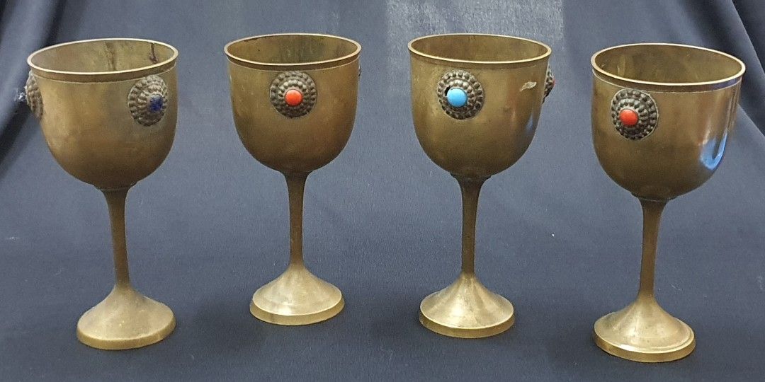Antique Goblet Brass, Hobbies & Toys, Collectibles & Memorabilia ...