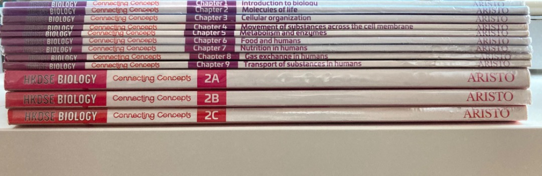 ARISTO HKDSE Biology Connecting Concepts Book 1, 2, 興趣及遊戲, 書本 & 文具, 教科書 ...