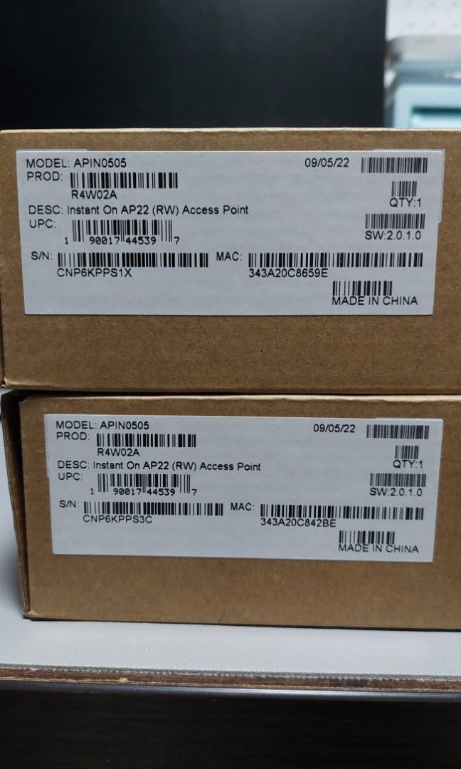 Aruba Instant On AP22 Access Point, Computers & Tech, Parts ...