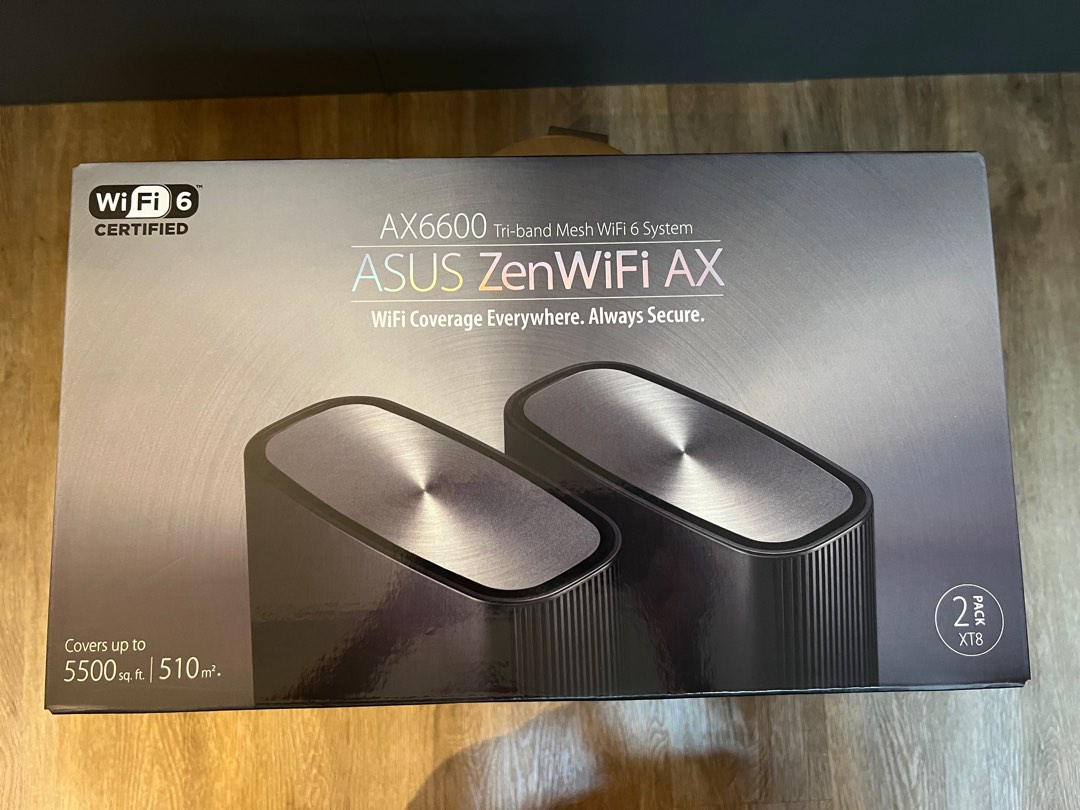 AsUS AX6600 Tri-Band Mesh, Computers & Tech, Parts & Accessories ...