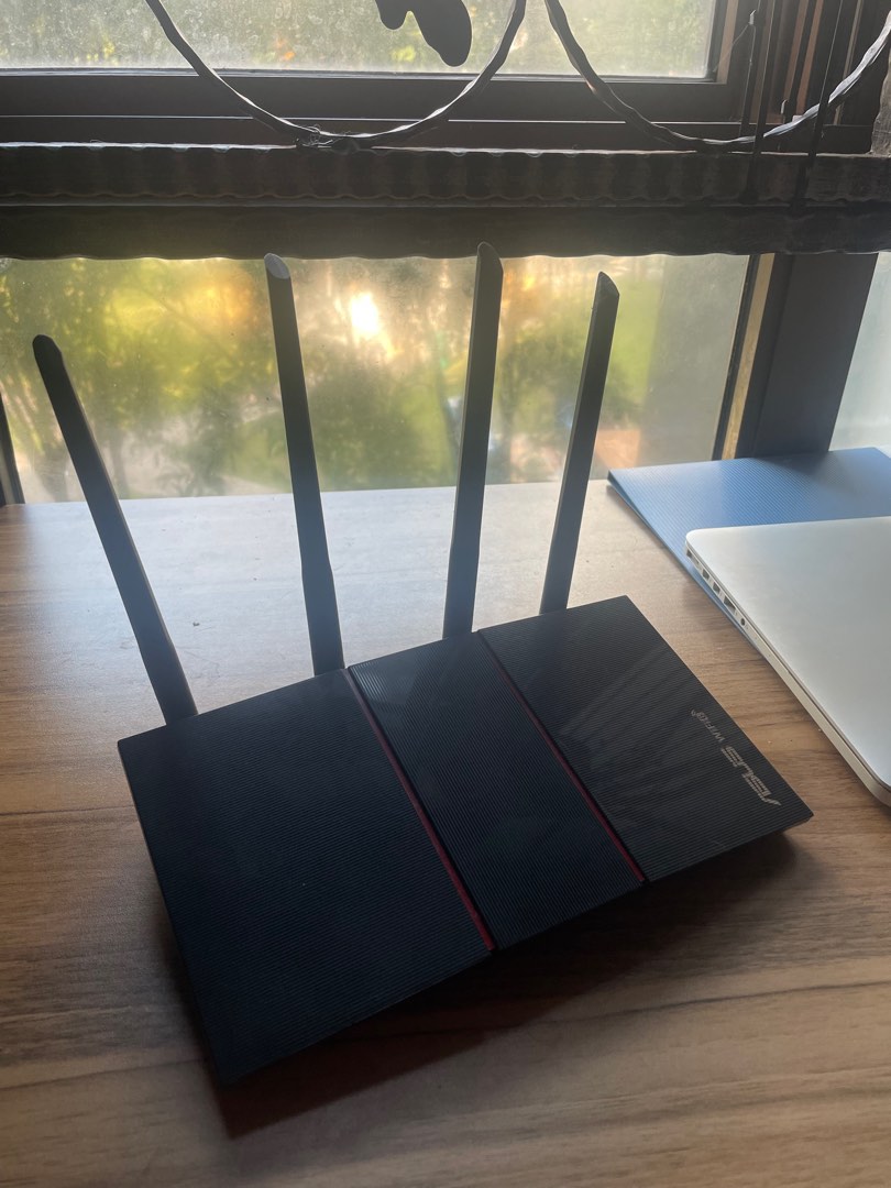 Asus wifi 6 router RT-AX55, Computers & Tech, Parts & Accessories ...