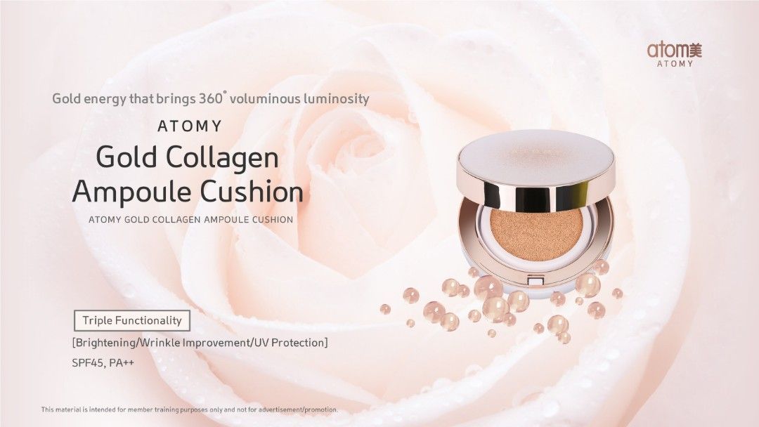 ATOMY GOLD COLLAGEN AMPOULE CUSHION 02, Beauty & Personal Care, Face ...