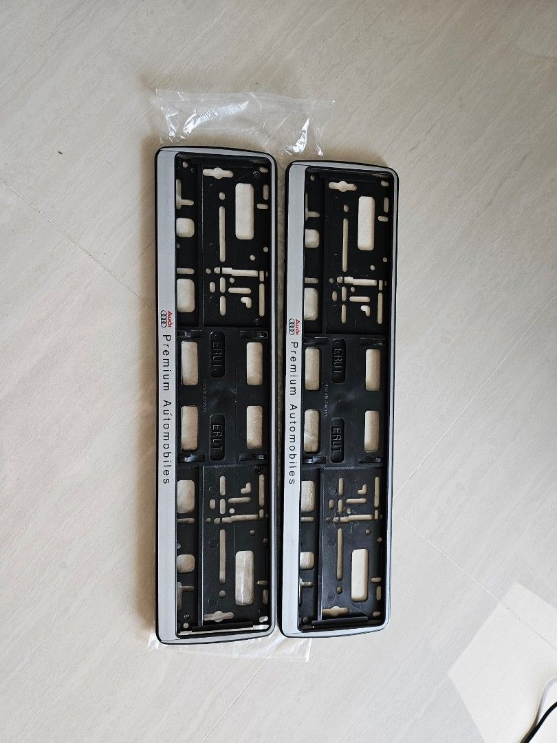 Audi Plates, Car Accessories, Car Plates on Carousell