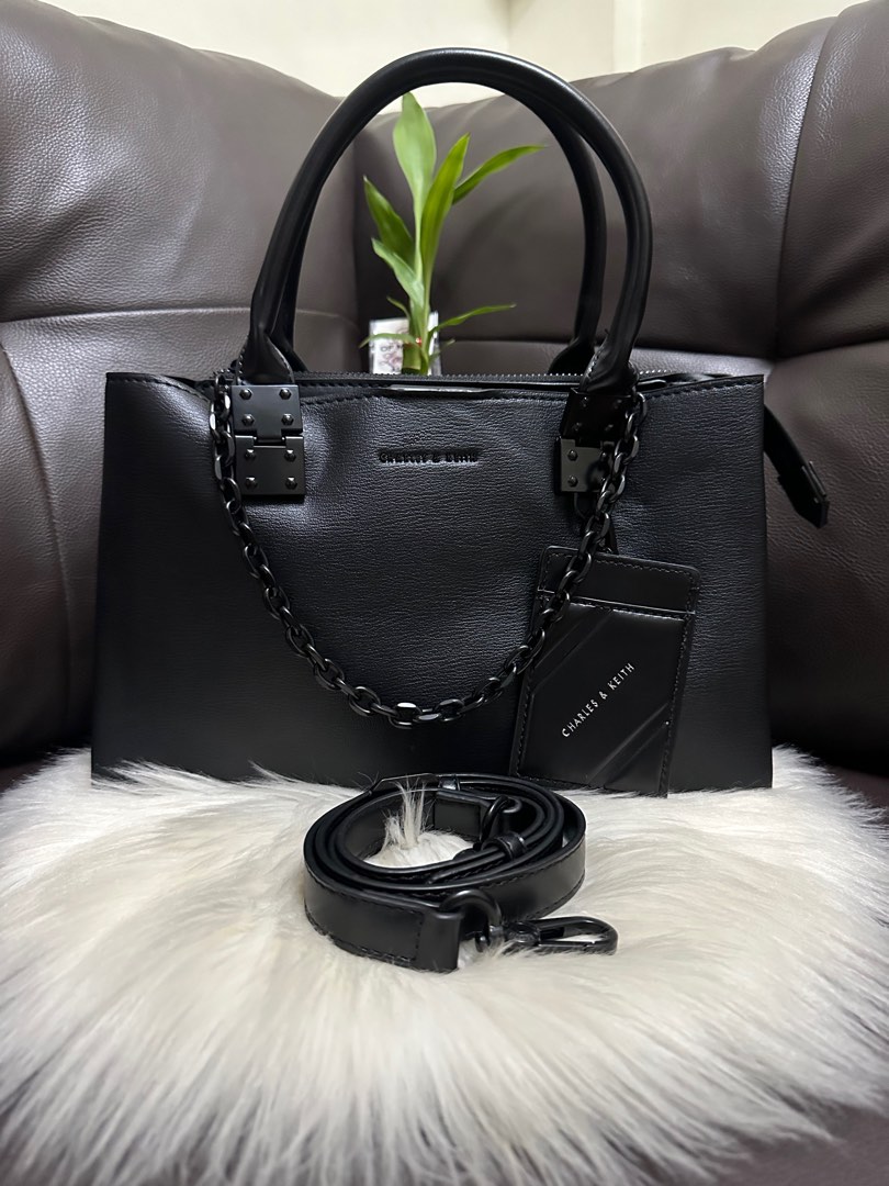 Authentic Charles & Keith Bag, Luxury, Bags & Wallets on Carousell