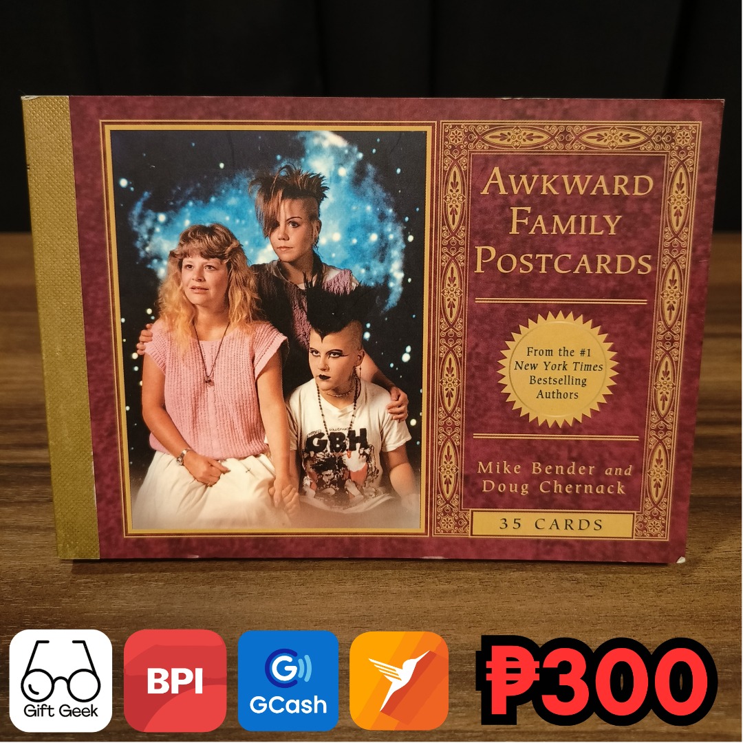 Awkward Family Postcards 35 Cards, Hobbies & Toys, Stationary & Craft ...