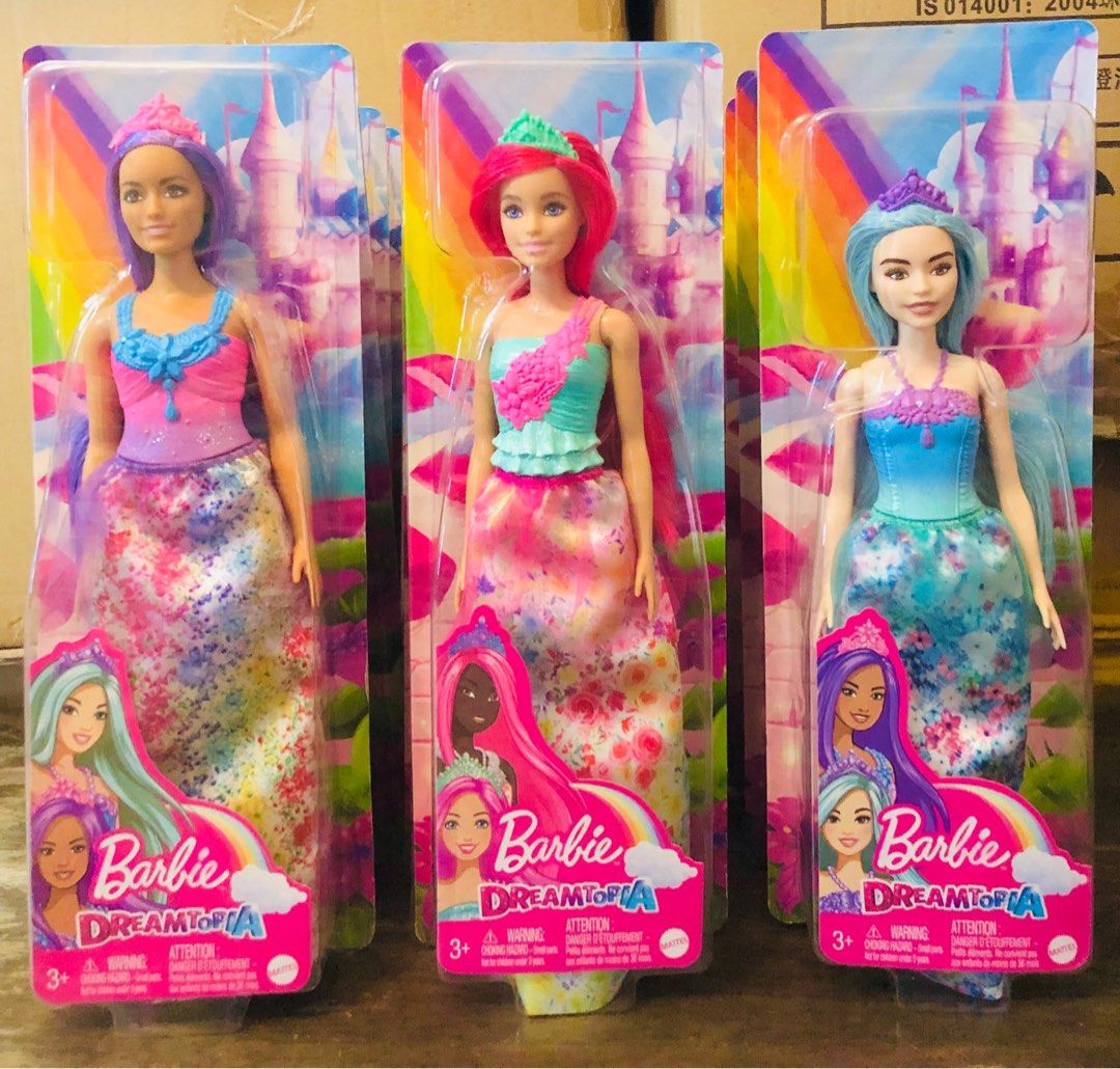 Barbie Dreamtopia Core Princess Doll, Assorted, Hobbies & Toys, Toys ...