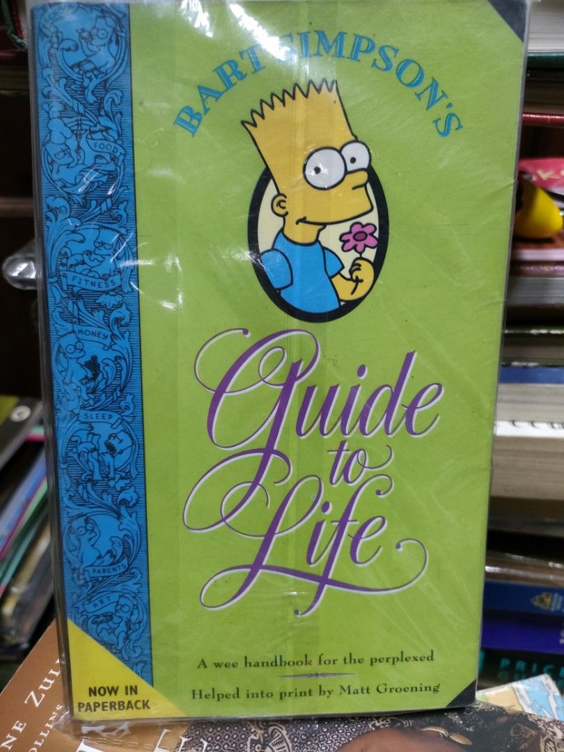 Bart Simpsons Guide to Life Book, Hobbies & Toys, Books & Magazines ...