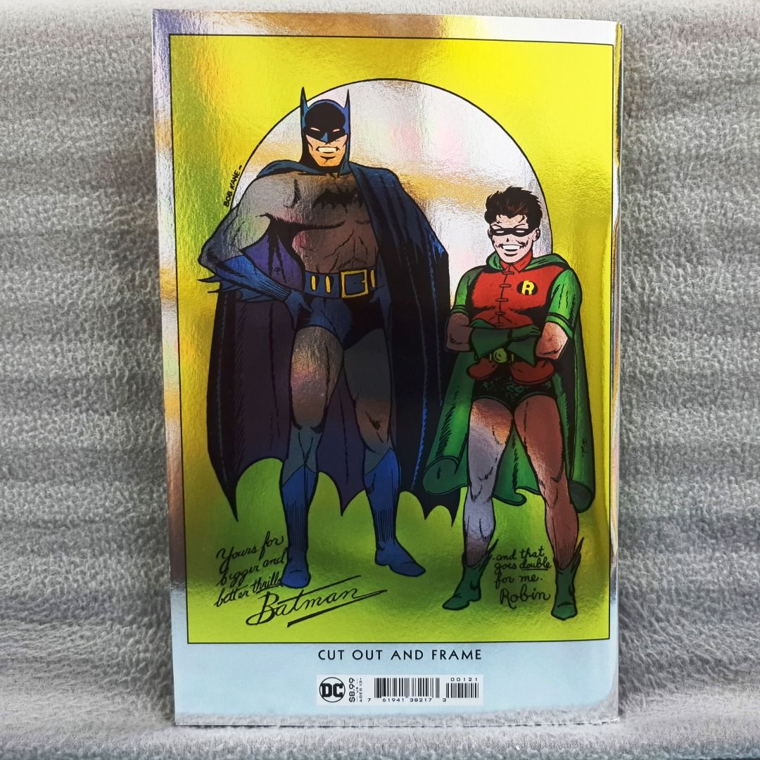 Batman #1 Facsimile Edition Foil Cover (DC Comics) Bill Finger, Bob ...