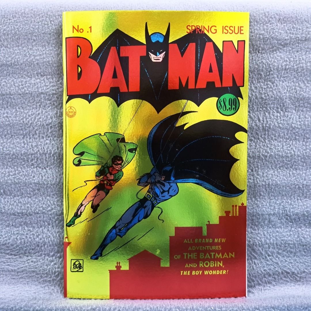 Batman #1 Facsimile Edition Foil Cover (DC Comics) Bill Finger, Bob ...