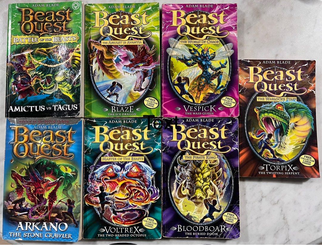 Beast Quest - various titles, Hobbies & Toys, Books & Magazines ...