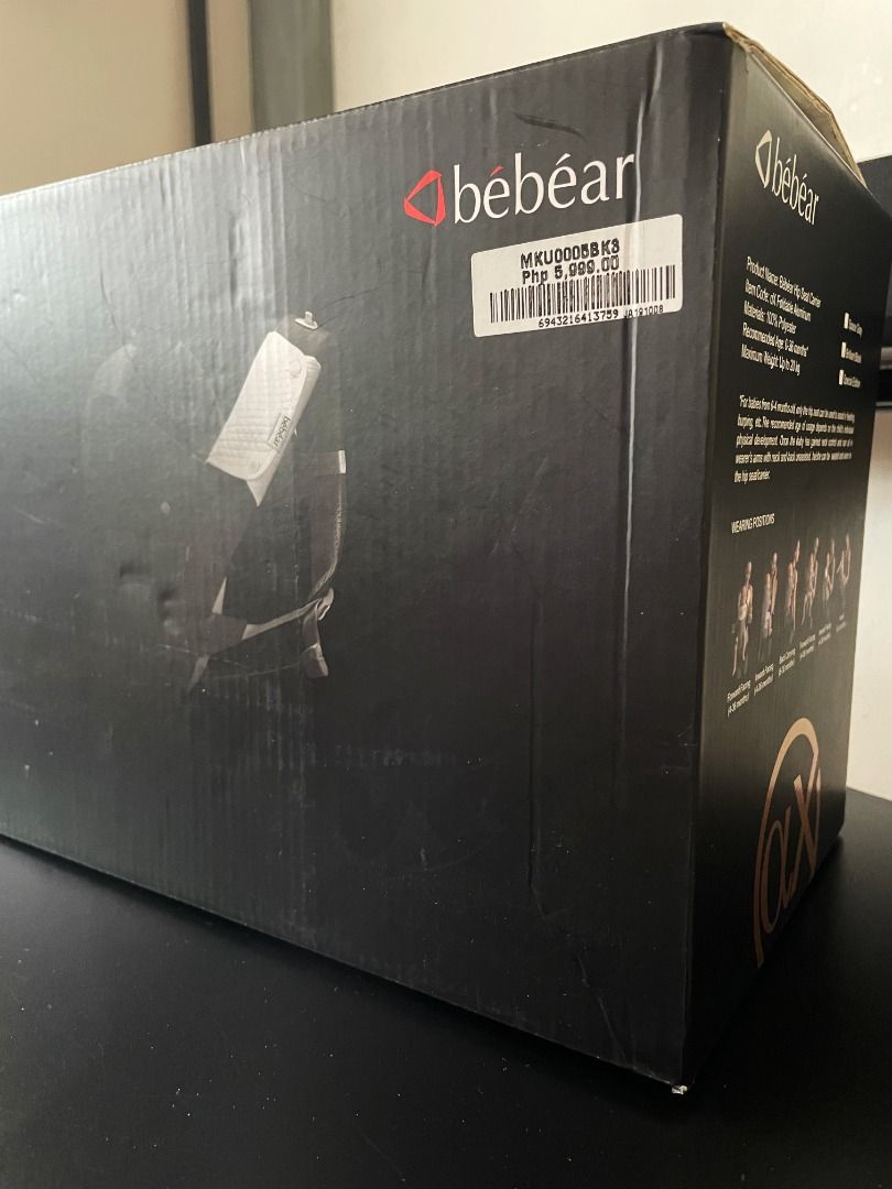 Bebear aX Foldable Aluminum Hip Seat Carrier, Babies & Kids, Going Out ...