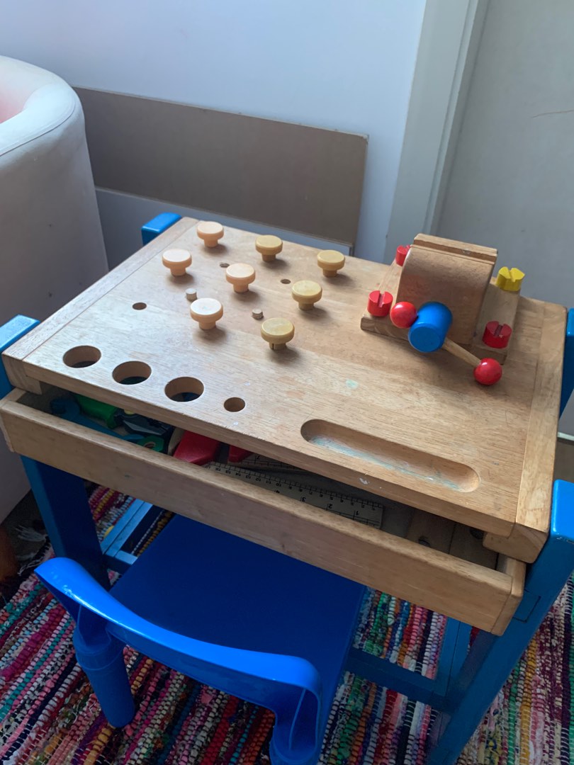 Big wooden Tool Tables from overseas, Hobbies & Toys, Toys & Games on ...
