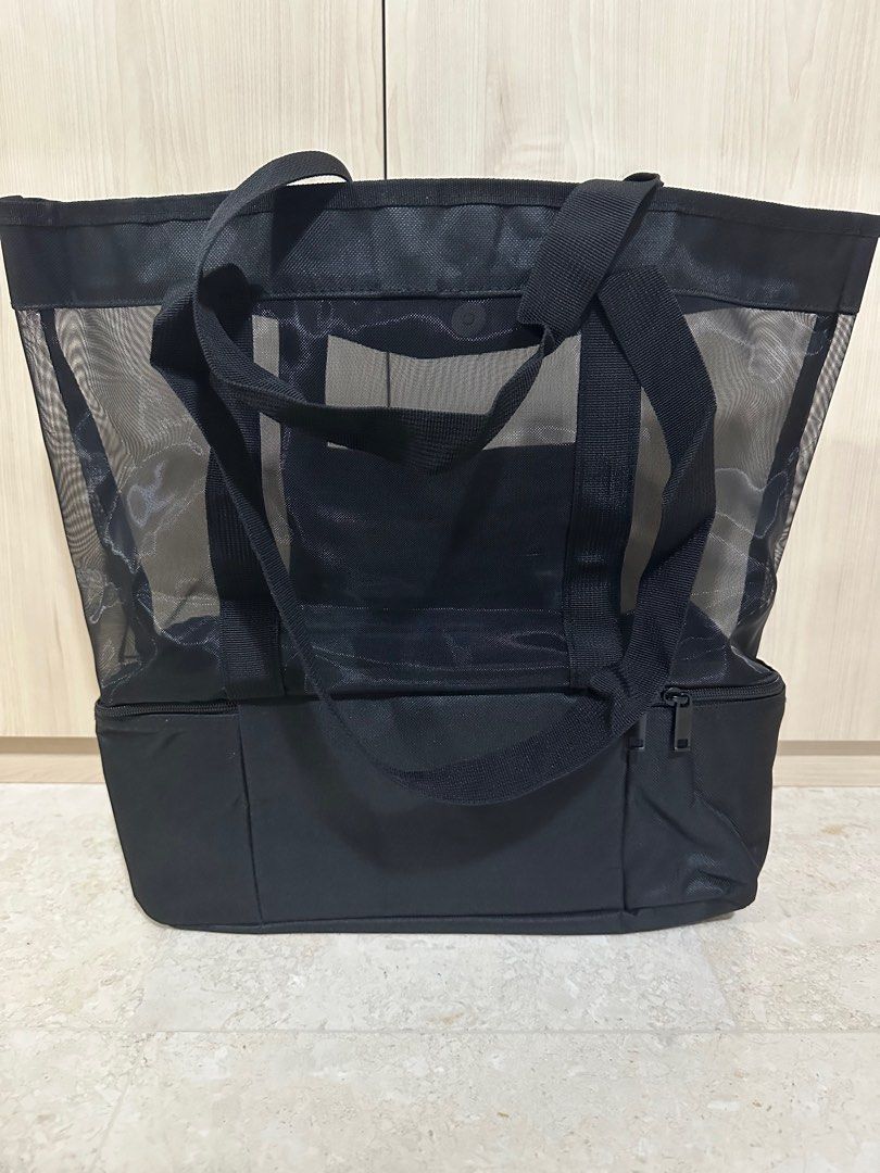 Black Tote Bag recycle bag, Women's Fashion, Bags & Wallets, Tote Bags ...