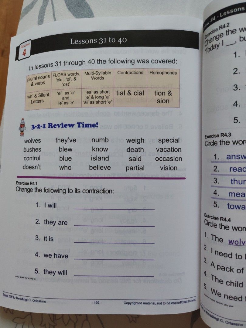 Blast off to reading English Orton-Gillingham based lessons, Hobbies ...