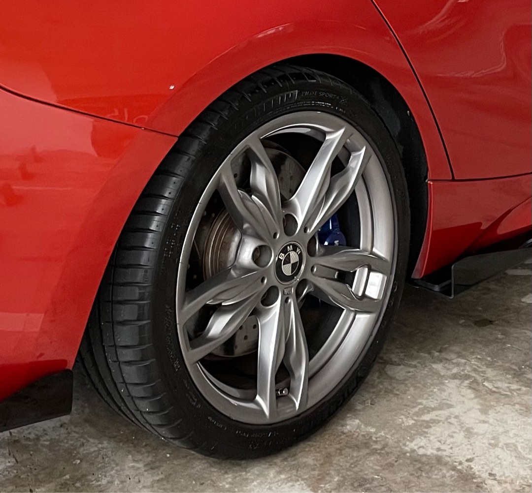 BMW M135i rims 436M 18inch, Car Accessories, Tyres & Rims on Carousell