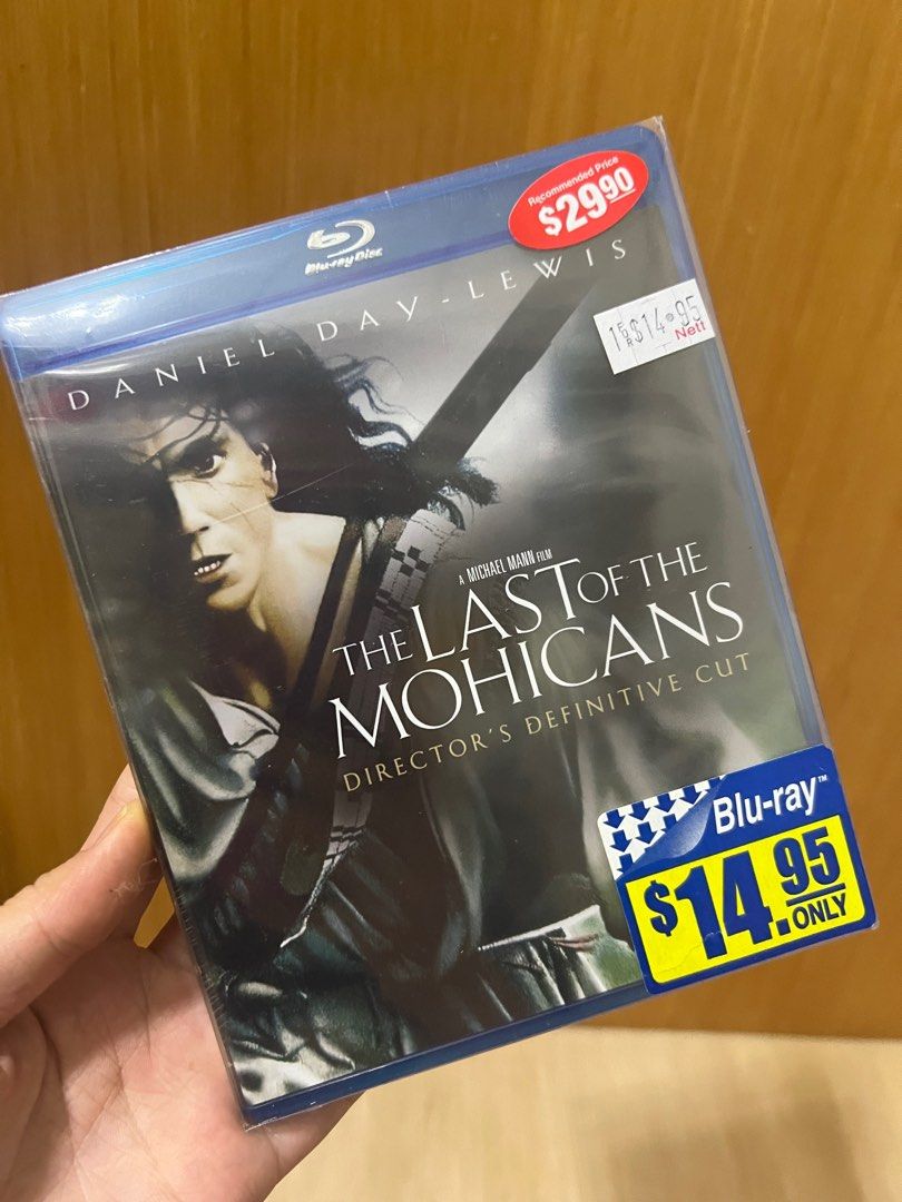 BN The last of the Mohicans DVD, Hobbies & Toys, Music & Media, CDs ...