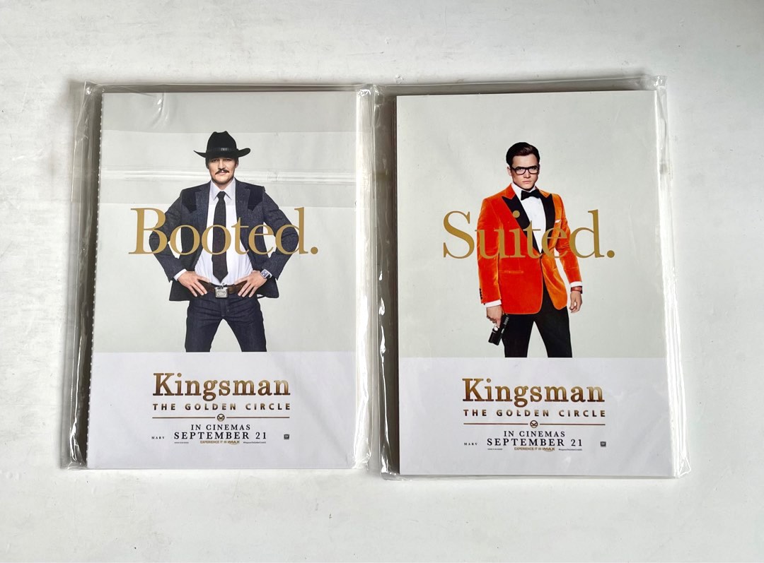 BNIP Kingsman: The Golden Circle Set of 8 Movie Postcard Limited ...
