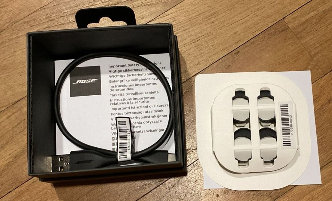 Bose QC Earbuds II (Box and Accessories ONLY , NO earpiece), Audio ...